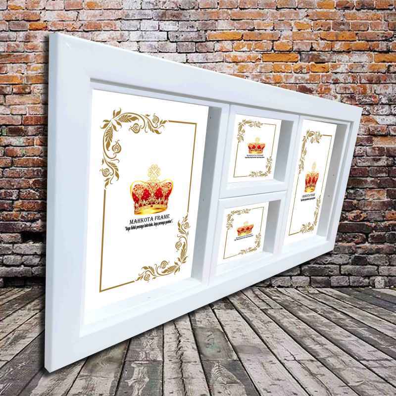 Jual Bingkai Foto 3D, 6R isi 2 dan 3R isi 2, ( 30cm x 55cm ). Minimalis ...