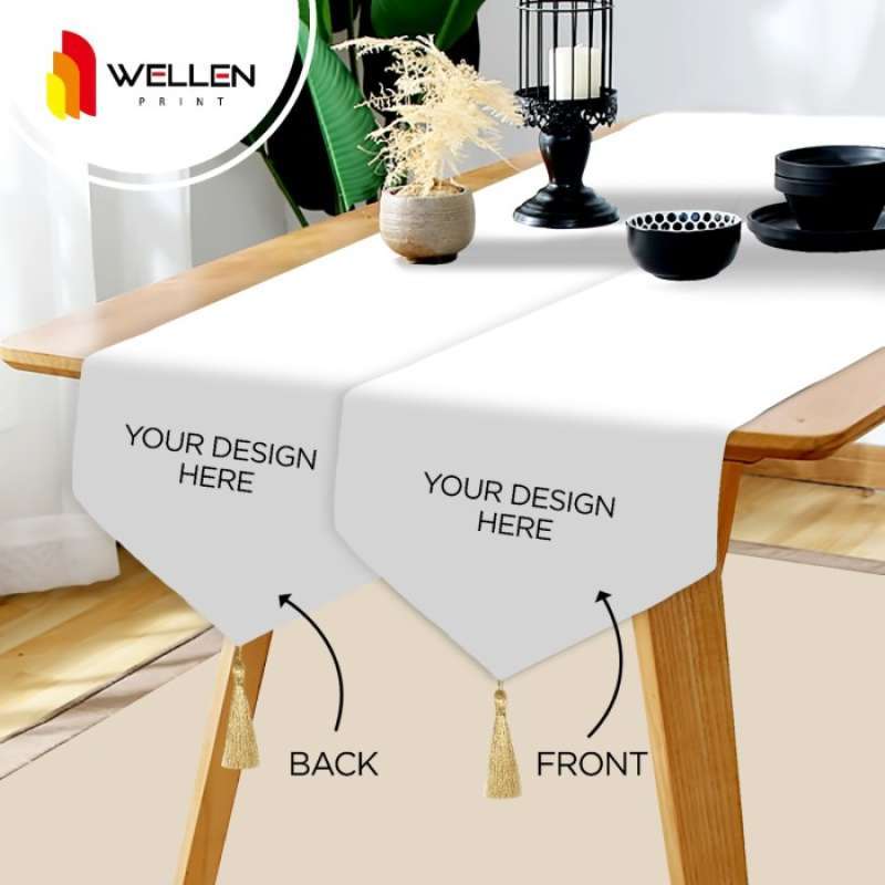 Jual Taplak Meja cetak custom edisi Imlek / Print Table Runner CNY 2 ...