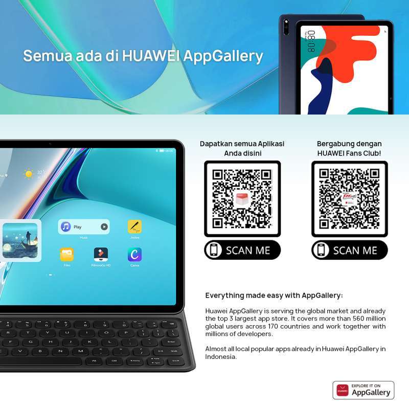 Jual Huawei Matepad Refresh Tablet [4+64gb] | 10,4 Inci | 2k Fullview ...