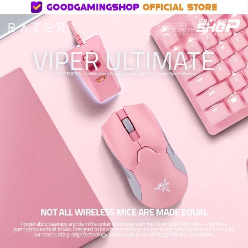 Jual Razer Viper Ultimate - Wireless Ultralight Gaming Mouse - BLACK di ...