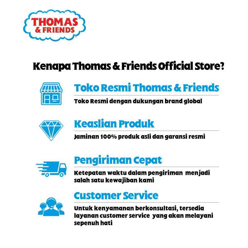 Jual Thomas And Friends Trackmaster Push Along (edward) - Mainan Kereta ...