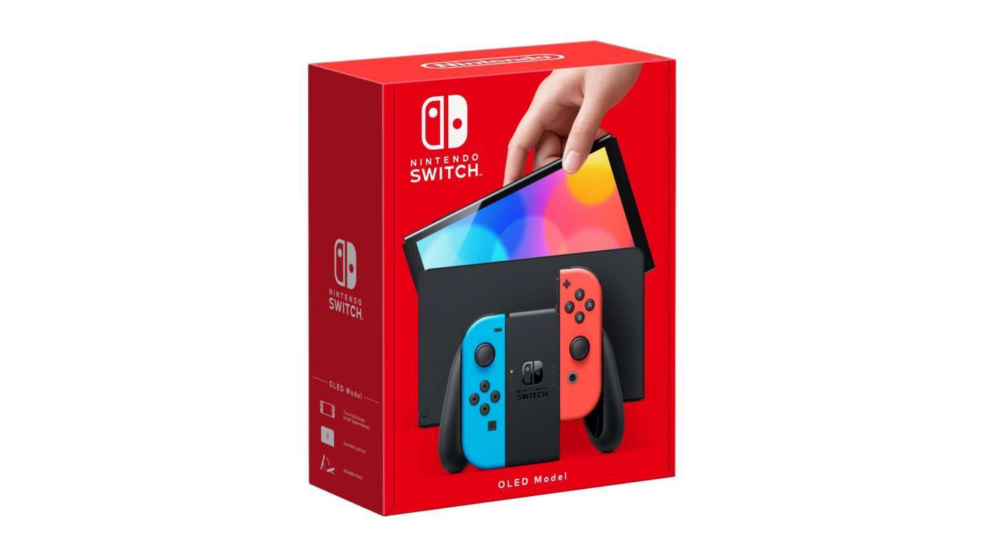 Jual CONSOLE NINTENDO SWITCH OLED MODEL CFW FULL GAME WITH JOYCON / JOY CON NEON RED BLUE 512GB ...