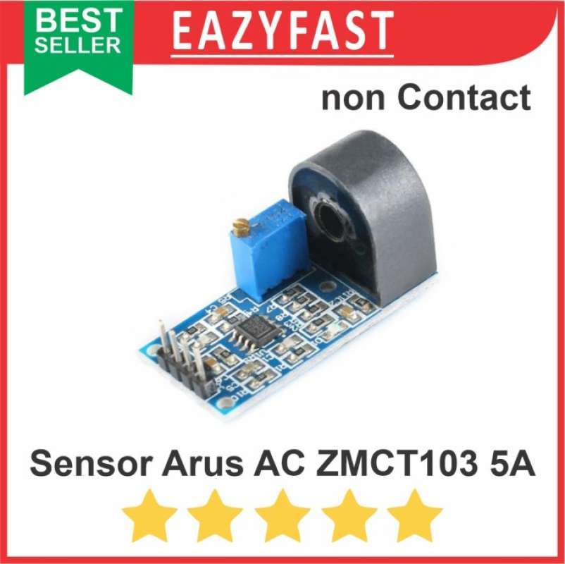 Jual ZMCT103C 5A AC Current Sensor Arus Single Phase Module CT Non Contact di Seller Eazyfast ...