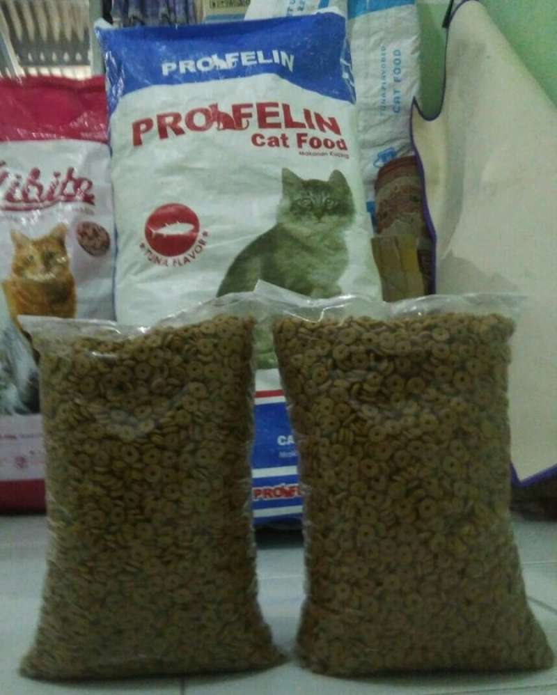 Jual Profelin 500gr (Repack) - Makanan Kucing Kering di Seller ...