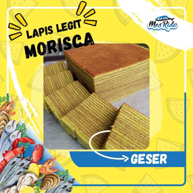 Jual Ikan Asin Mas Rido Morisca Lapis Legit Original Kue Lapis Legit ...