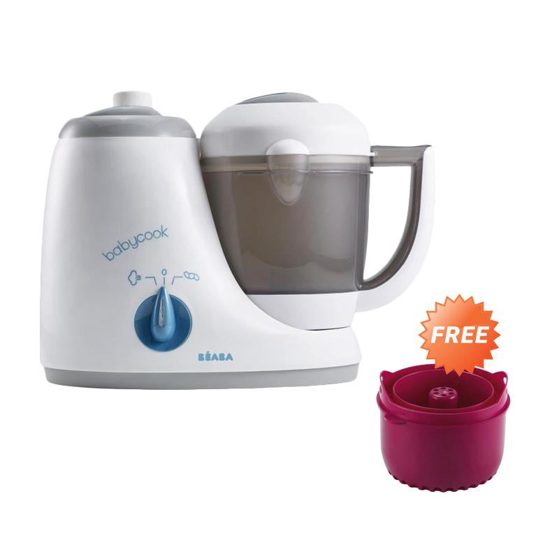 Jual Beaba 912471 Babycook Food Processor - White Grey Blue [Original ...