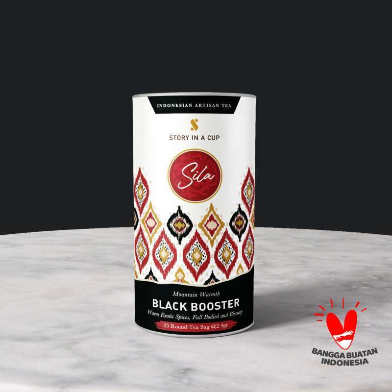 Jual Artisan Tea | Black Booster | Canister Round T-Bag | Teh Premium ...