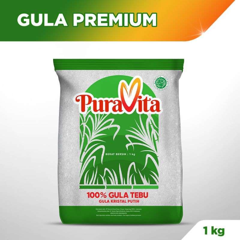 Jual Surabaya - Puravita Gula Premium 1 Kg di Seller Puravita Official ...