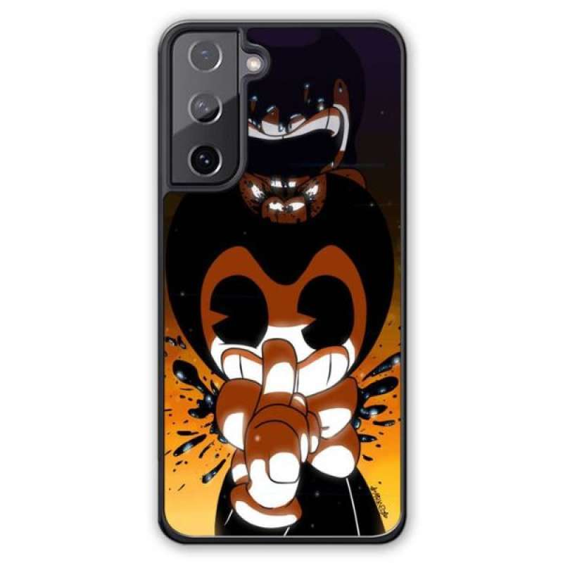 Promo Samsung S20 S21 5G Ultra Bendy and the Ink Machine TPU Glasscase ...