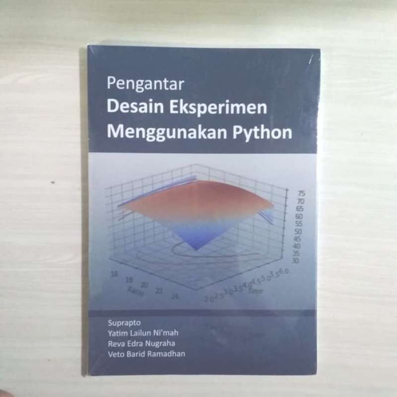 Jual Buku Python - Pengantar desain eksperimen menggunakan Python di Seller Omviral ...