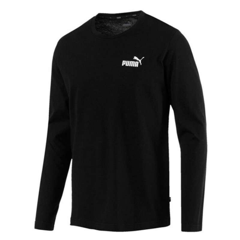 Jual PUMA Baju ESS Small Logo Longsleeve Tee Puma Black ORIGINAL - L di ...