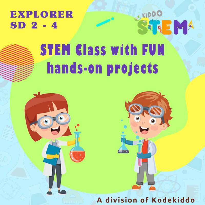Jual KiddoSTEM Explorer KodeKiddo EE - 4 sesi di Seller Kodekiddo 5 ...