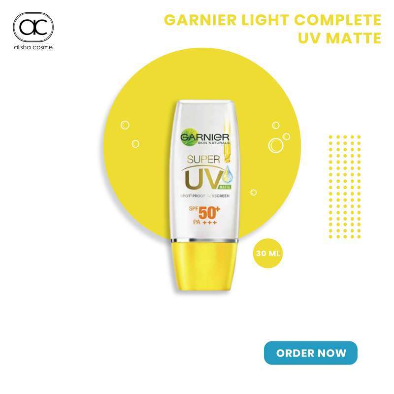 Promo Garnier Light Complete Super Uv Matte Spot Proof Sunscreen Spf 50 ...