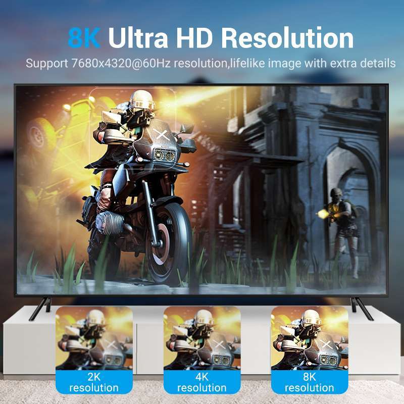 Jual Vention Kabel Displayport Dp 1.4 Male To Male 4k 8k Hdr Adaptive ...