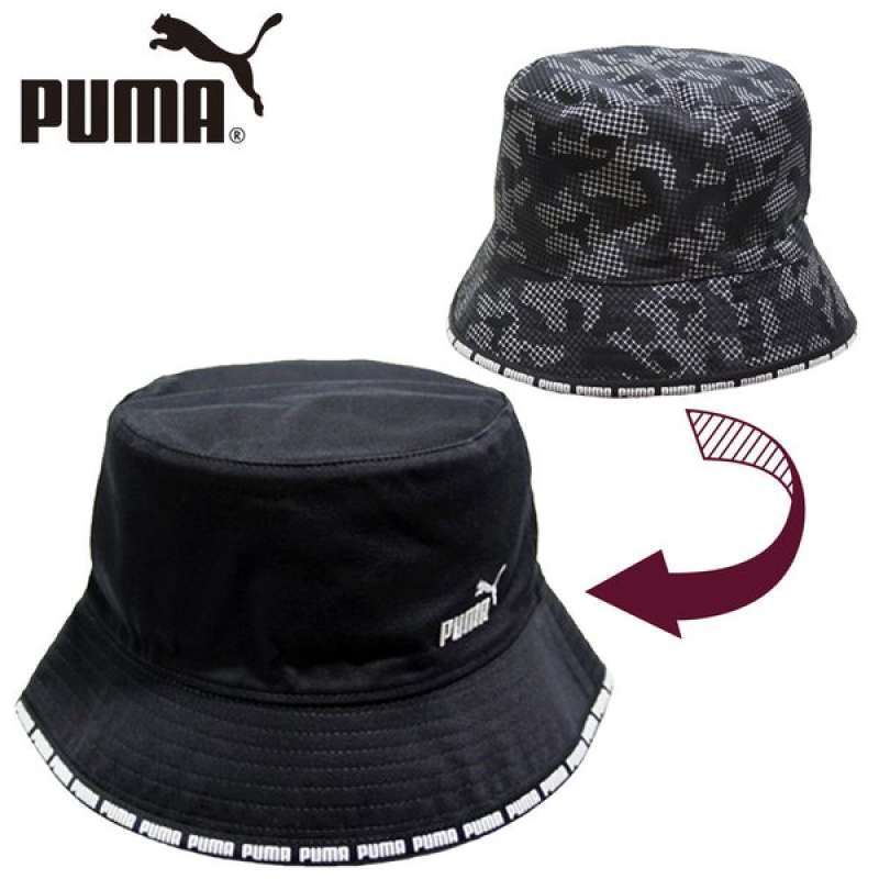 Jual Puma Topi Olahraga Unisex PUMA Reversible Bucket Hat [023432 01 ...