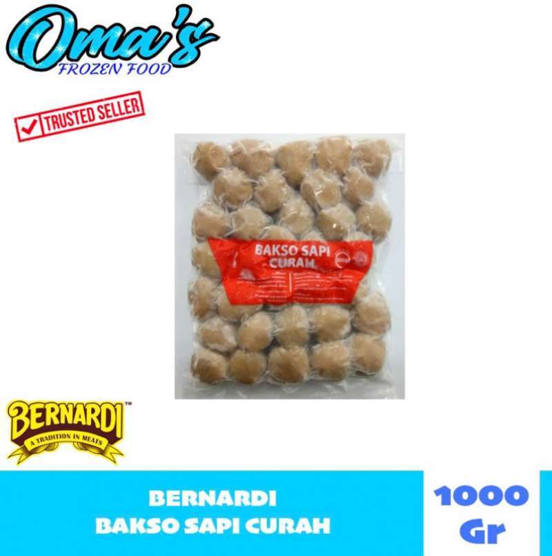 Jual BERNARDI BAKSO SAPI CURAH 1 KG di Seller Oma's Frozen Food ...