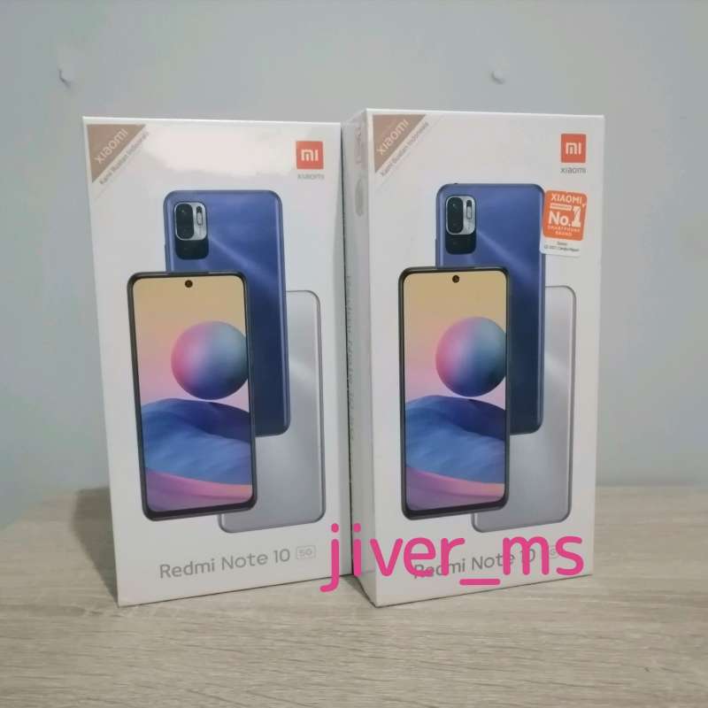 Jual NEW Xiaomi Redmi Note 10 5G 4/128 resmi di Seller jiver_ms - Kota ...