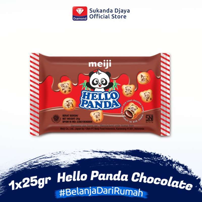 Jual Meiji Hello Panda Chocolate Biskuit [25 g] di Seller Sukanda Snack Store - Slipi, Kota ...