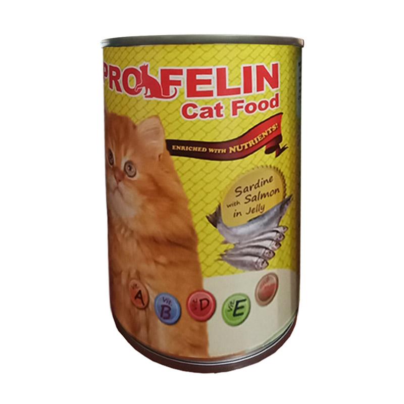 Jual Profelin All Varian Makanan Kucing Basah [400 Gr Kemasa Kaleng ...