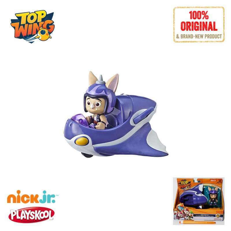 Promo Hasbro PlaySkool Nick Jr. Top Wing Baddy McBat's Jet Figure and ...