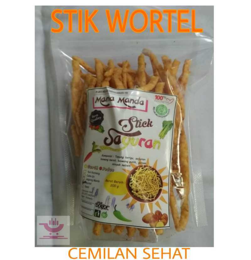 Jual Cemilan Sehat Stik Wortel Tanpa Pengawet MAMA MANDA di Seller toko ...