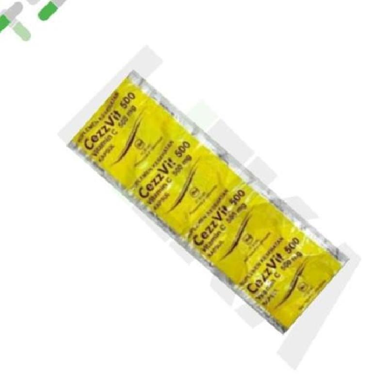 Jual Cezzvit 500 mg Vitamin C 500 mg Strip isi 10 Tablet di Seller ...