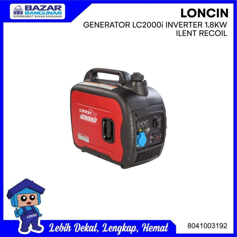 Jual LONCIN GENERATOR LC2000i INVERTER 1.8KW (Jabodetabek) di Seller ...
