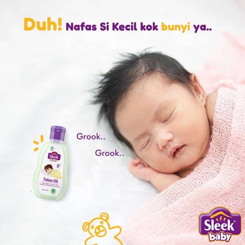 Jual Sleek Baby Telon Oil Minyak Telon Bayi - 70 Ml Di Seller Babyzania ...