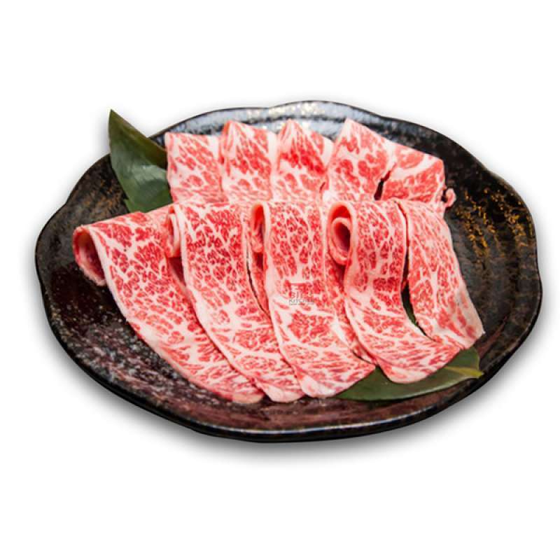 Jual Japanese Wagyu A5 Oyster Blade / A5 Wagyu Misuji Beef Sliced 2mm ...