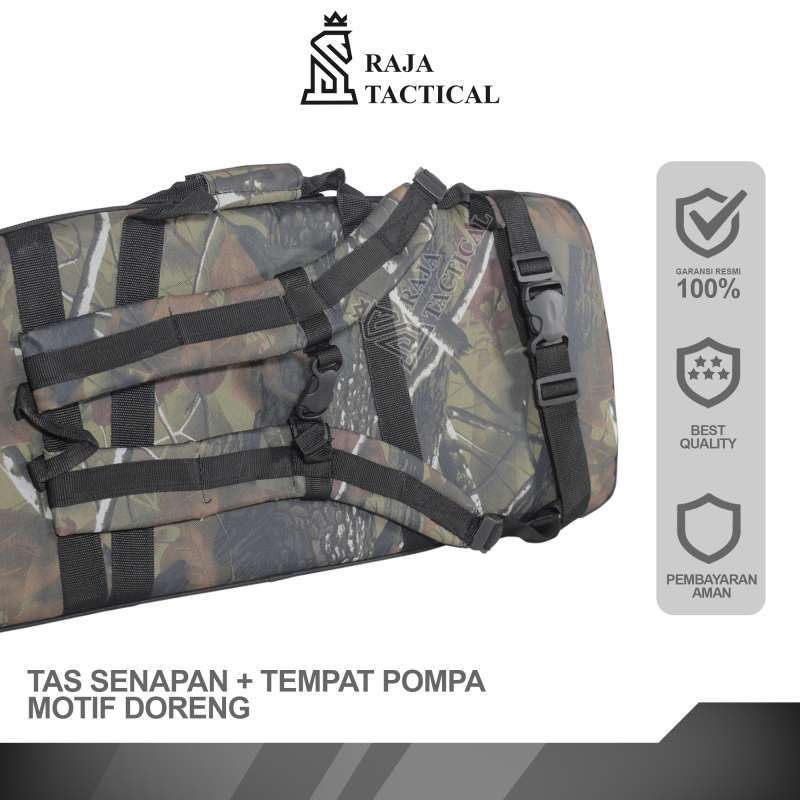 Jual Tas Senapan + Tempat Pompa Pcp Motif Doreng Aksesoris Senapan ...