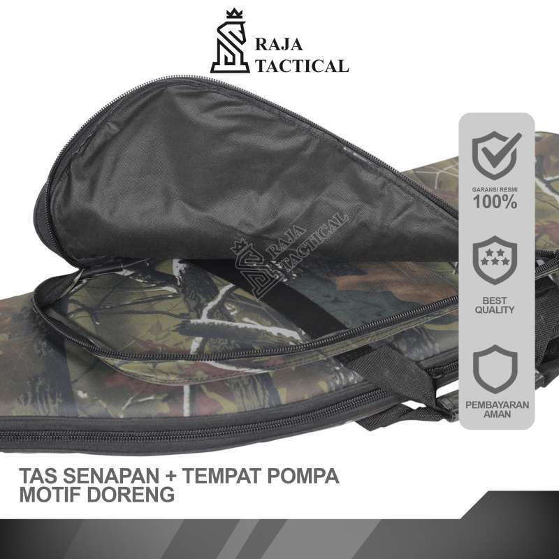 Jual Tas Senapan + Tempat Pompa Pcp Motif Doreng Aksesoris Senapan ...