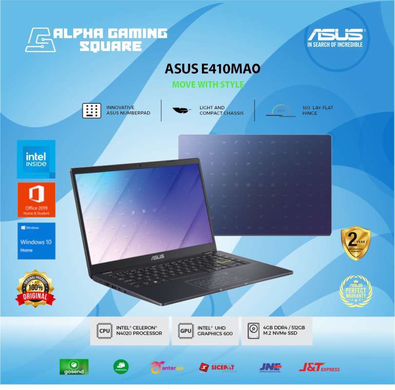 Jual Laptop Asus E410MAO-HD454-Blue-Intel Celeron N4020/4GB/SSD 512GB ... Jual Laptop Asus E410MAO-HD454-Blue-Intel Celeron N4020/4GB/SSD 512GB ...