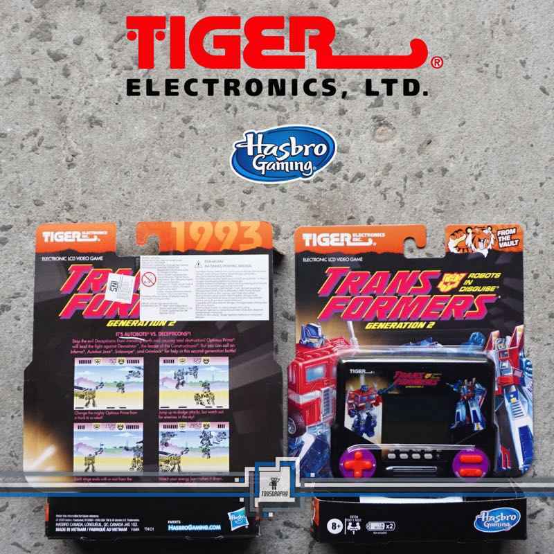Jual Hasbro Video Game TRANSFORMERS Tiger Electronics Game Watch Retro ...