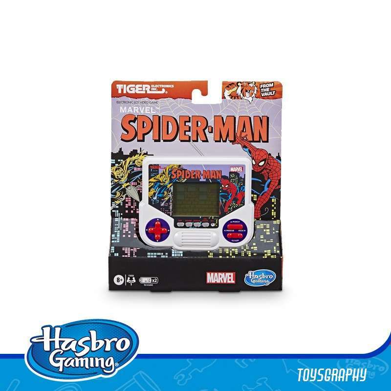 Promo Hasbro Video Game SPIDER MAN Tiger Electronics Game Watch Retro ...