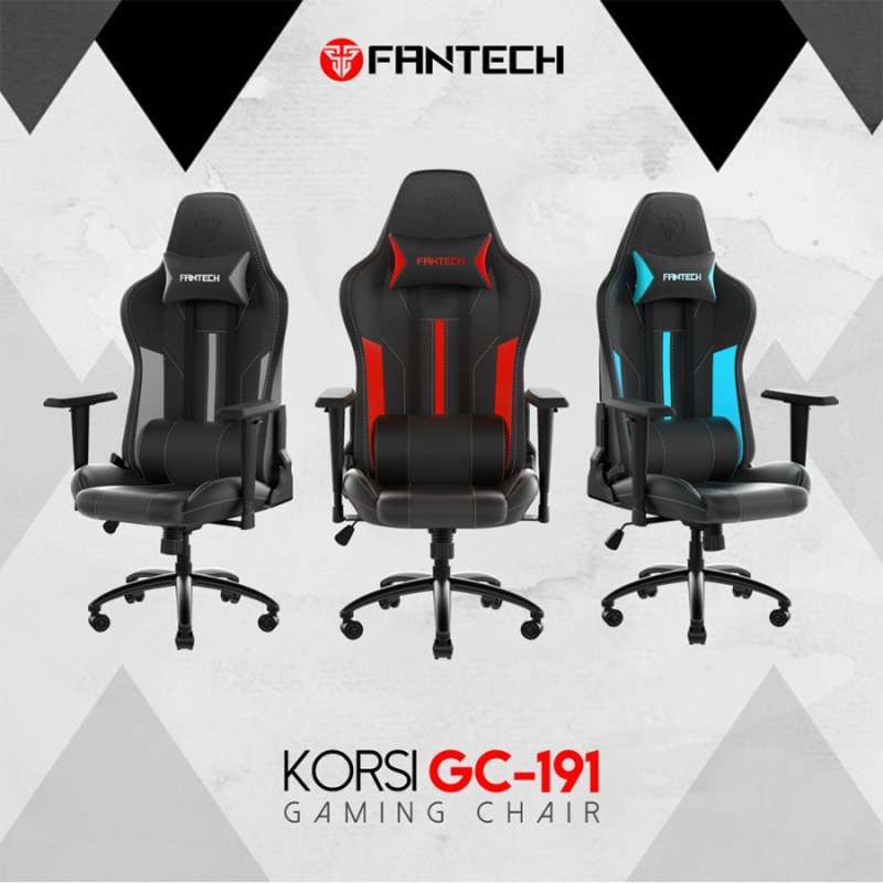 Jual Fantech Kursi Gaming Korsi Gc191 Gaming Chair - Abu-abu Di Seller ...