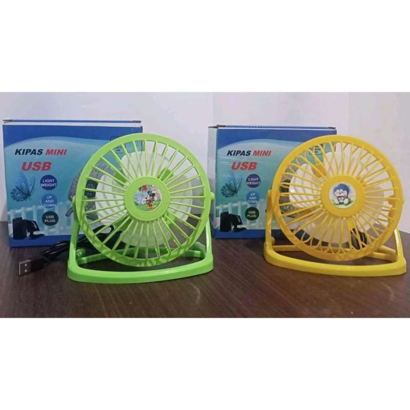 Jual Kipas Angin Mini Usb Plastik Duduk Mini Usb Fan Portable Angin ...