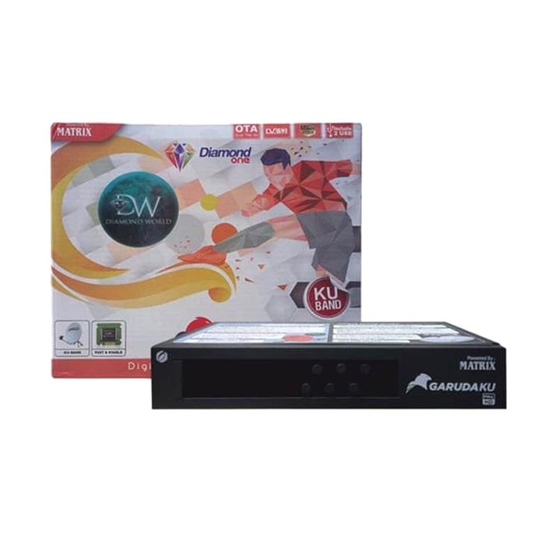 Jual Matrix Garuda Orange KU Band C Band Hybrid Receiver Parabola di ...