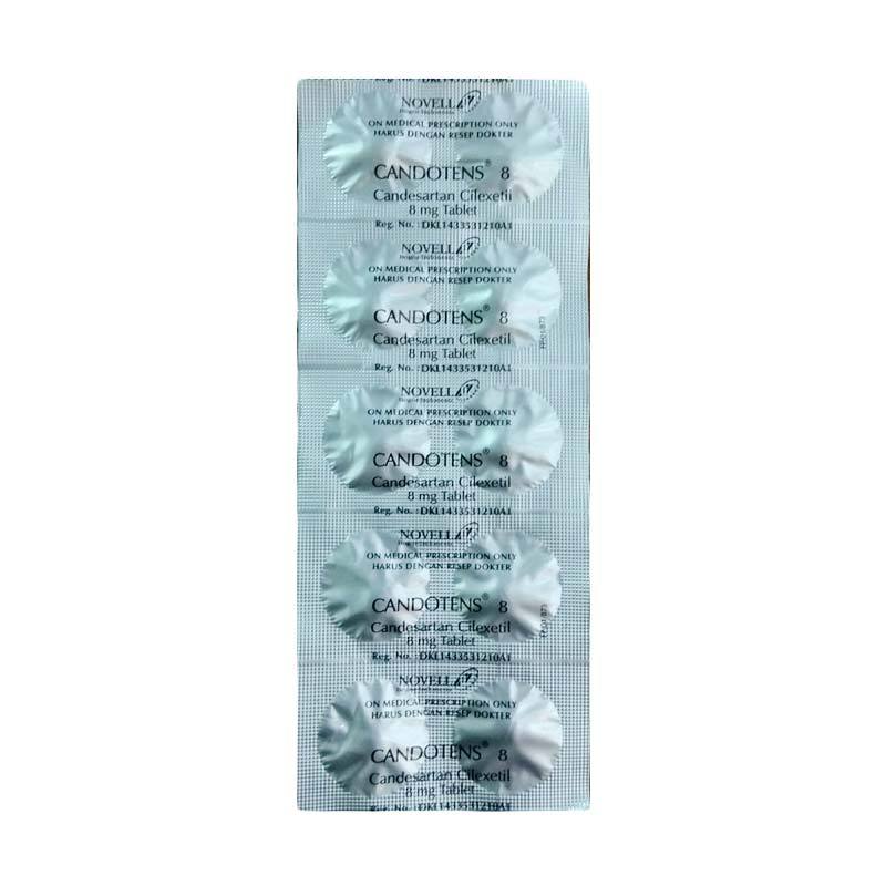 Promo Novell Candotens Obat Resep Dokter [10 Tablet/ Strip] Diskon 11% ...