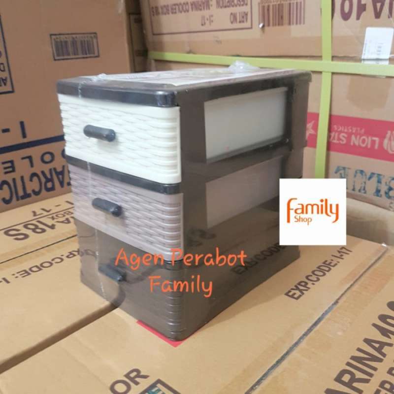 Jual CONTAINER MINI (PLASTIK CABINET) SUSUN 3 HAWAII di Seller Pasar ...