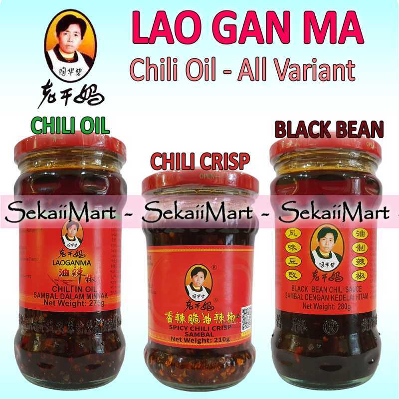 Promo Laoganma Chili Oil All Variant - Lao Gan Ma Minyak Cabai Lengkap ...