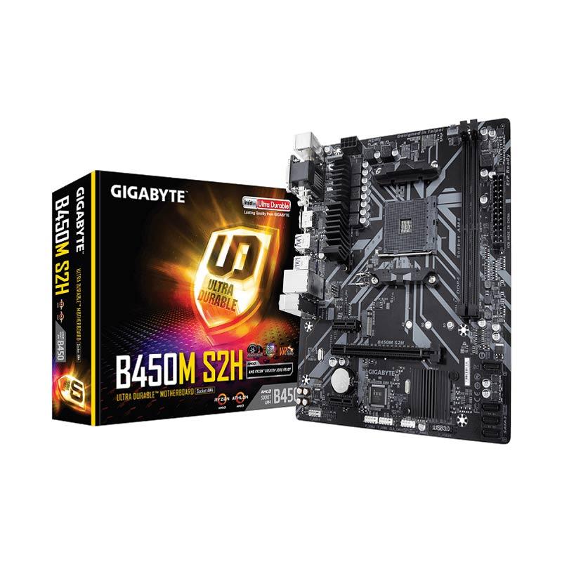 Jual Gigabyte B450M S2H Motherboard [Socket AMD Ryzen/ Micro ATX] di ...