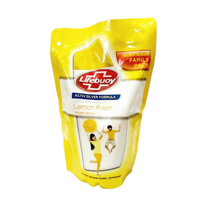 Promo Lifebuoy Body wash Lemon fresh [ 450 ML] cair - Kuning Diskon 12% ...