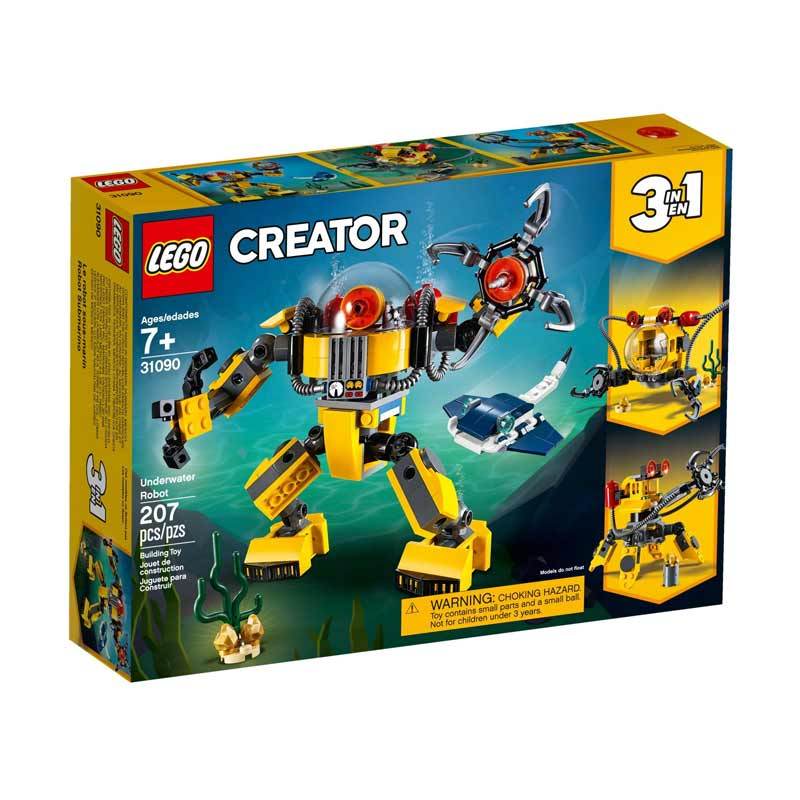 Jual LEGO Creator 31090 Underwater Robot Mainan Blocks di Seller ...