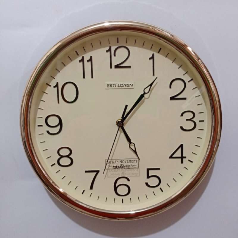 Promo melody wall clock movement silent original Esti Loren 32cm di ...