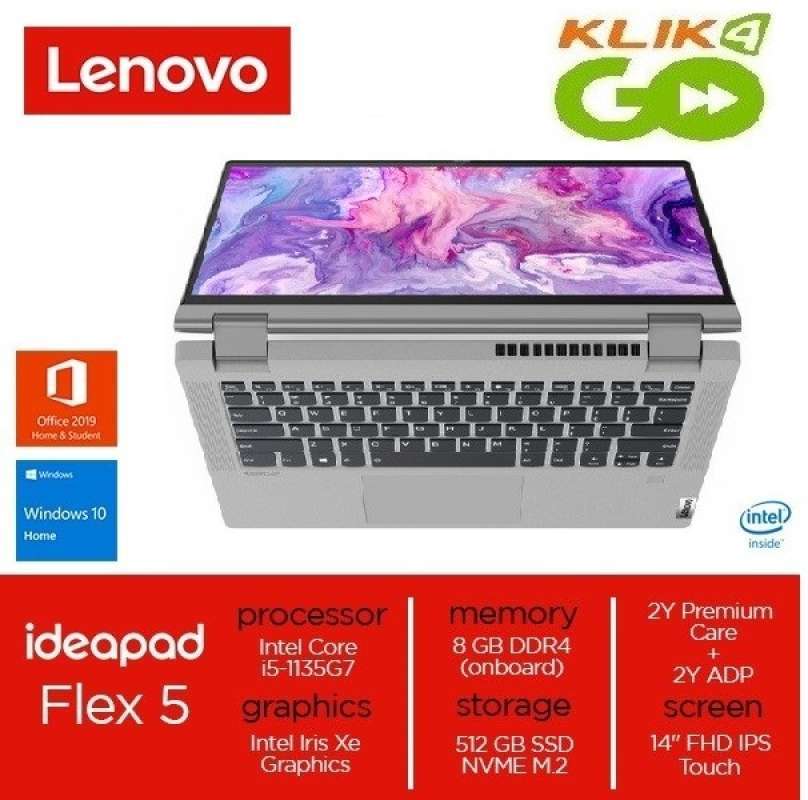 Jual Lenovo Ideapad Flex Itl I G Ram Gb Gb Ssd Inch Fhd Ips Touch
