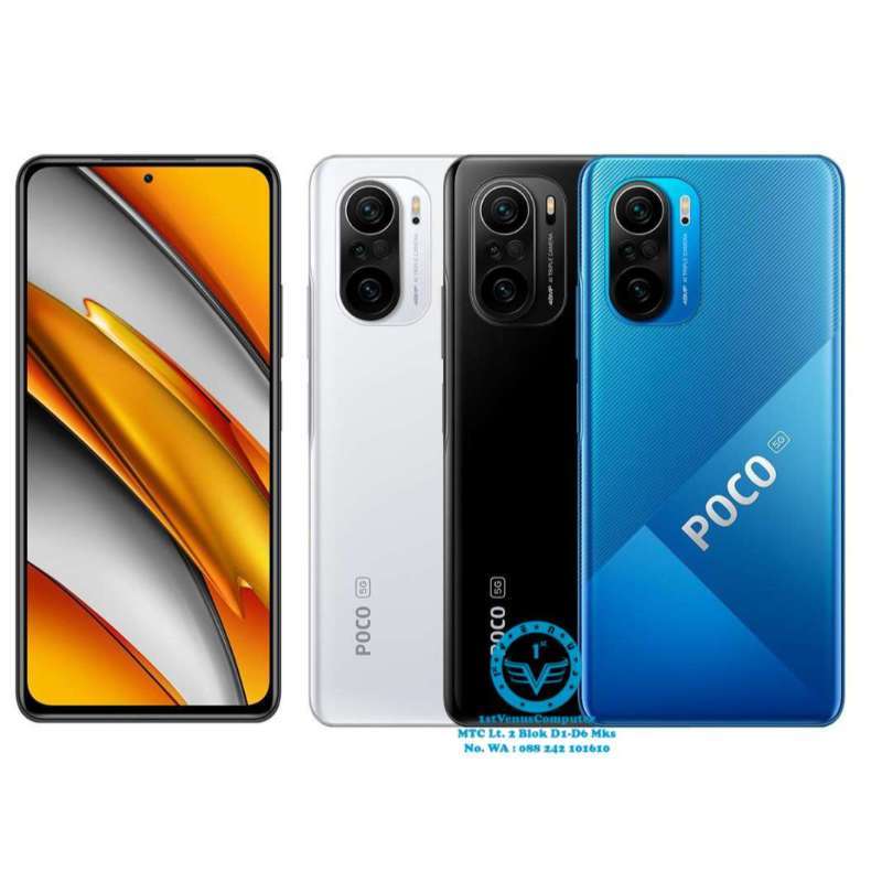 Jual Xiaomi Poco F3 / Handphone Hp Xiaomi Poco F3 6/128 Resmi Ori / V21 ...