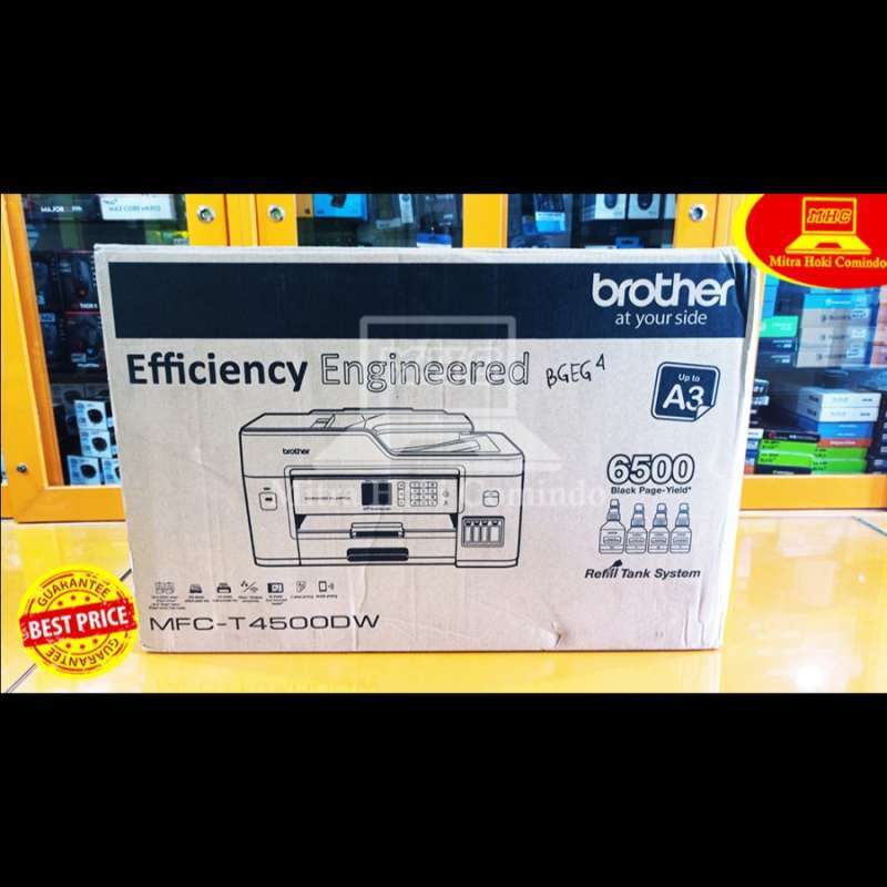 Jual Printer Brother Mfc-t4500dw 4500 Printer A3 ( Print Scan Copy Fax ...