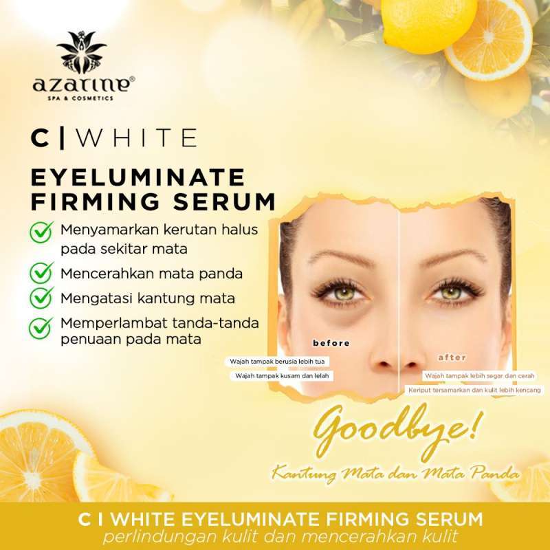 Jual Azarine Eyeluminate Firming Serum 15ml C White Azarin Cwhite Eye ...