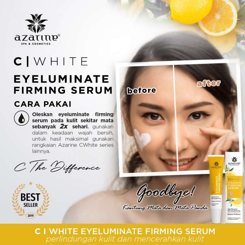 Jual Azarine Eyeluminate Firming Serum 15ml C White Azarin Cwhite Eye ...