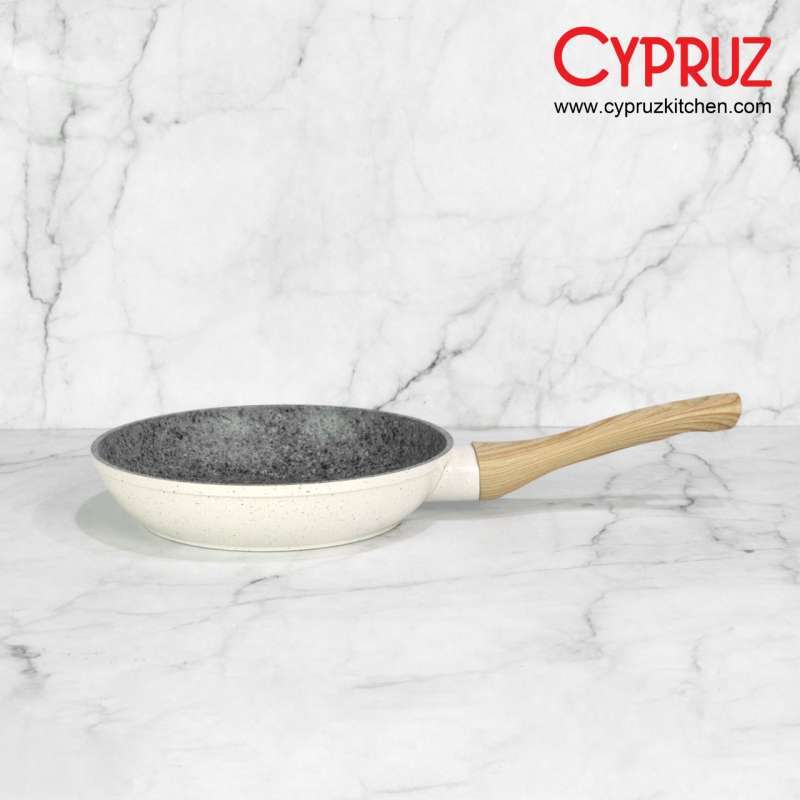 Jual Cypruz Fry Pan White Granite Series di Seller Mel's Kitchen ...